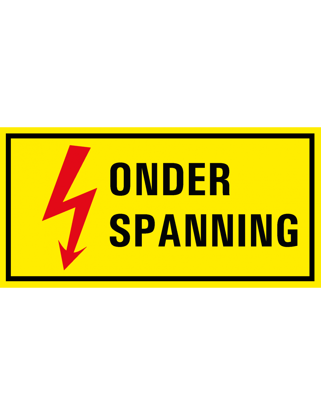 Waarschuwingsstickers kopen | Gevaren stickers