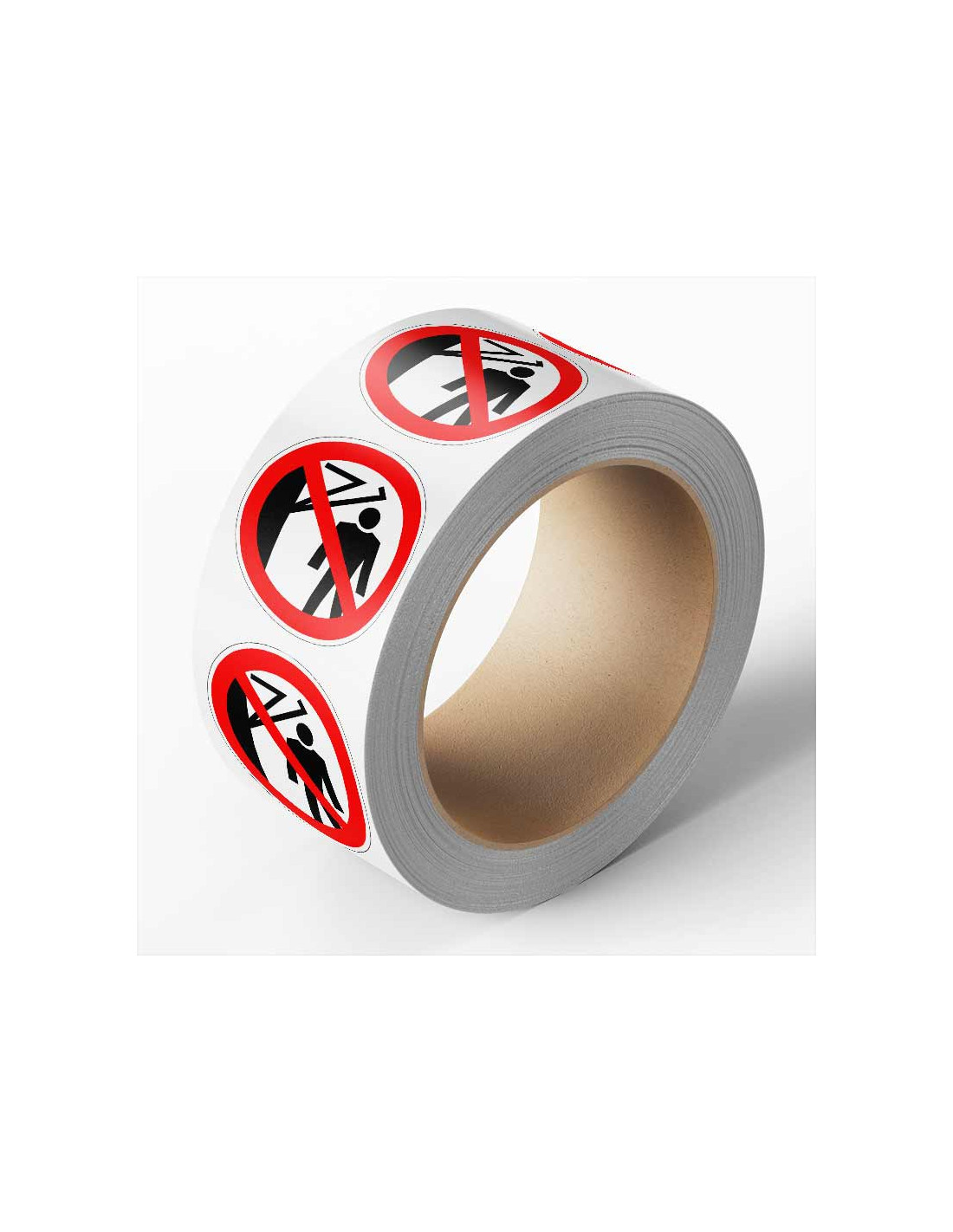 Sticker verboden op de werkvloer | Bestel nu! (2)