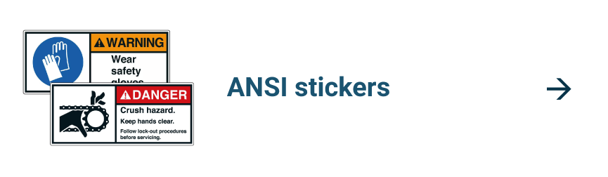 Veiligheidsstickers kopen? Bestel direct online!